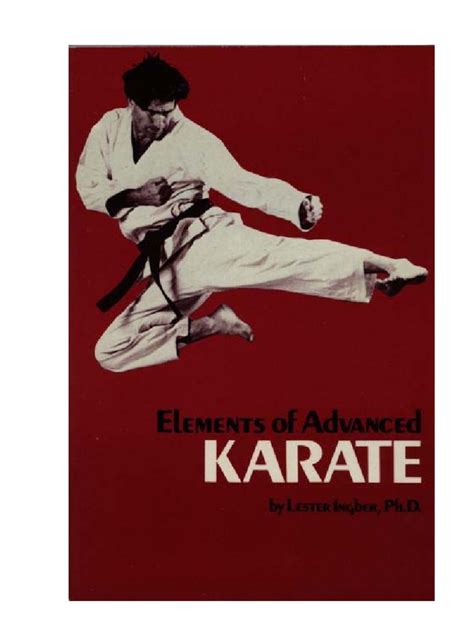 1985 Elements Of Advanced Karate Lester Ingber Pdf