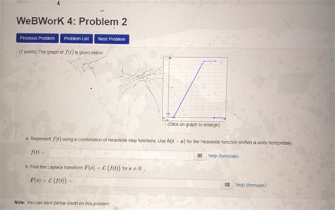 Solved WeBWork Problem Previous Problem Problem List Chegg