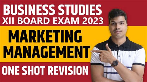 Marketing Management One Shot In Easy Langauge Class 12 Business