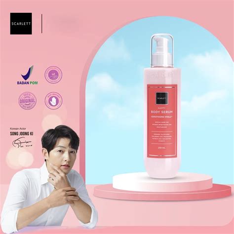 Scarlett Whitening Body Serum Happy New Shopee Malaysia