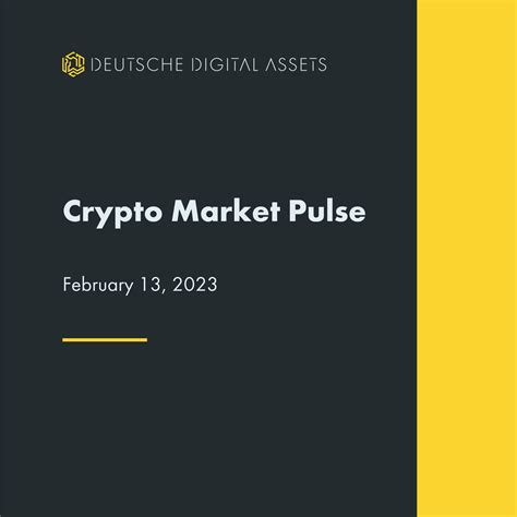 Crypto Market Pulse February 13 2023