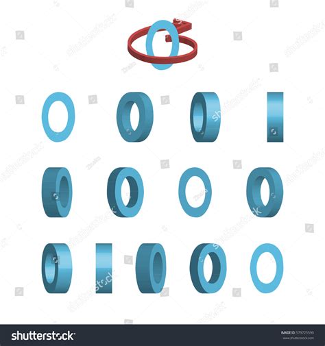Sheet Sprites Rotation Cartoon D Number Stock Vector Royalty Free Shutterstock