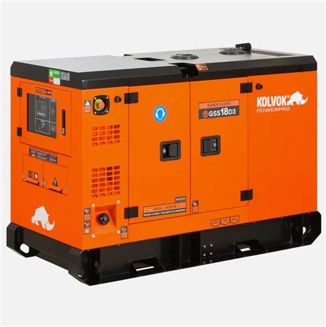 Generador Electrico Diesel Trifasico 18kva Kolvok Comercial Warnken
