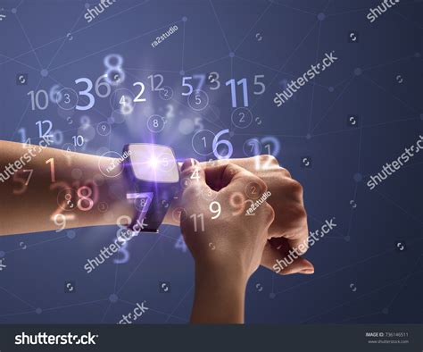 Close Female Naked Hand Wearing Smartwatch Stock Photo Shutterstock