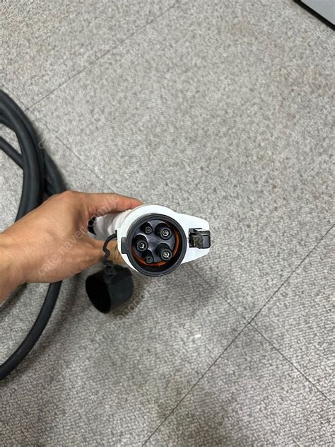 전기차충전기 B타입 완속 충전 케이블 5핀 커넥터 32 기타 부품 용품 중고나라