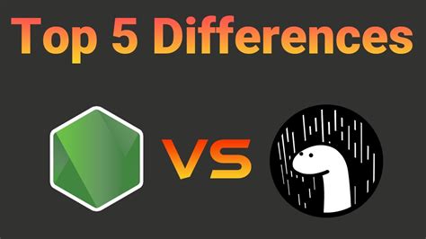 deno vs node 🔥 top 5 differences