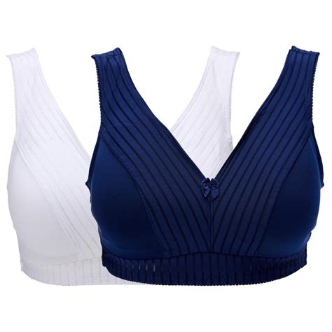 Rhonda Shear 2 Pack Striped Pin Up Bra 23273307 Hsn