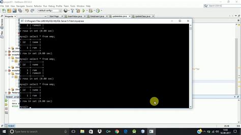 How To Delete Data In Database Using Neteans Ide Youtube