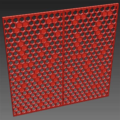 Decorative Partition Set 11 3d Model 9 Max Obj Fbx Free3d