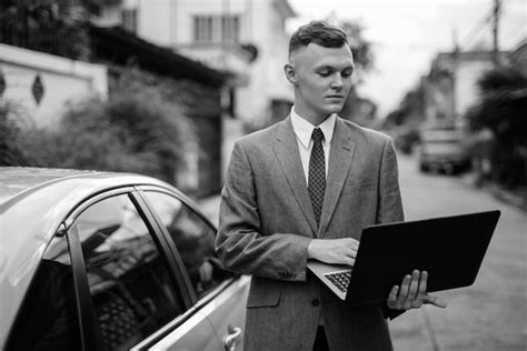 Premium Photo Mid Adult Man Using Smart Phone