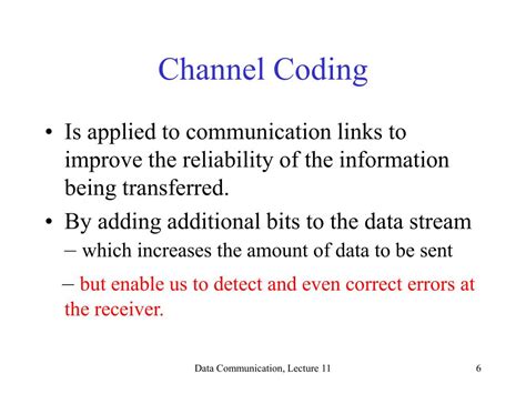 PPT Channel Coding PowerPoint Presentation Free Download ID