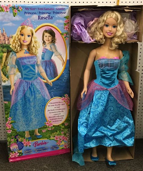 At Auction My Size Barbie Princess Rosella In Box