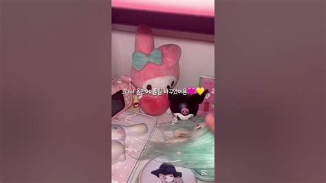 흑흑흫ㅠㅠ 연서ㅡ업고ㅡ튀어 인형계브이로그 감성 알고리즘떠라 알고리즘 산리오 Youtube