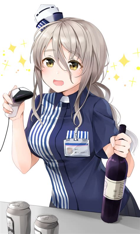 Yuna Yukiyuna Pola Kancolle Pola Lawson Kancolle Kantai Collection Lawson 10s