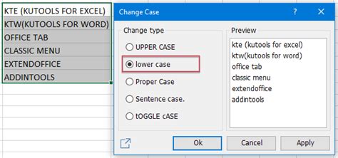 Quickly Change Case Of Text To All Caps Lower And Proper In Excel