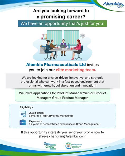 chitra shetty on linkedin alembic hiring marketing pmt