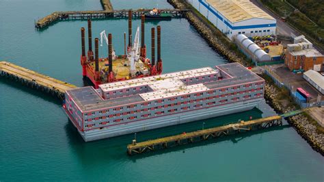 Two Migrants 24 And 27 Living On Bibby Stockholm Barge Are Arrested For Sex Attack On Woman In