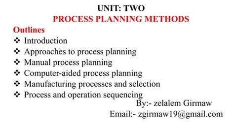 Computer Aided Process Planning Capp Pptx Computing Technology And Computing