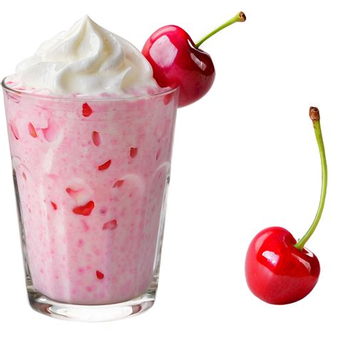 Download Cherry Milkshake Png Ufq