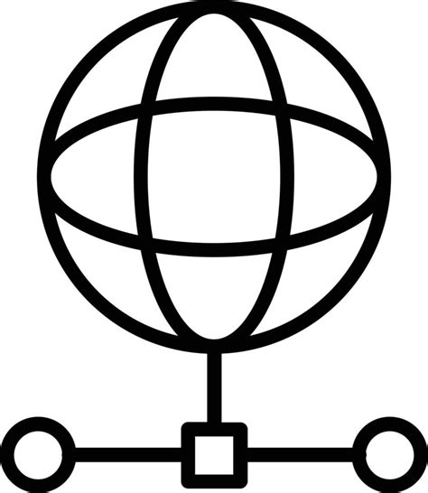 Network Vector Line Icon 8898722 Vector Art At Vecteezy