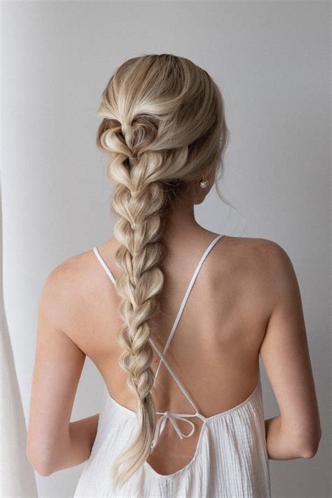 Simple Braid Tutorial 💗 Easy Hairstyle For Long Hair Medium Hair