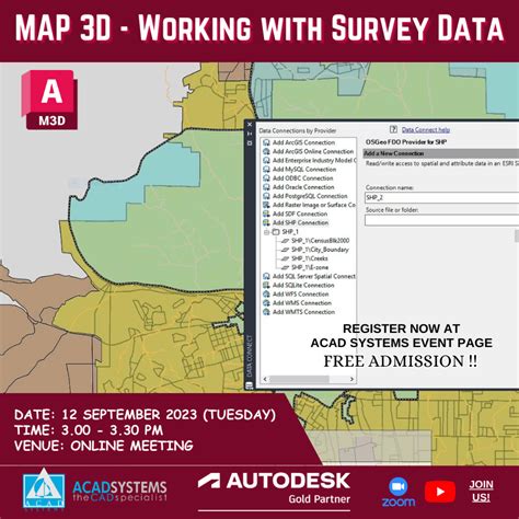 Autocad Map 3d Working With Survey Data Acad Systems Autodesk