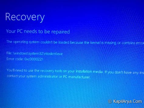 FIX Windows Error Xc Kernel Error For Multiple Boot