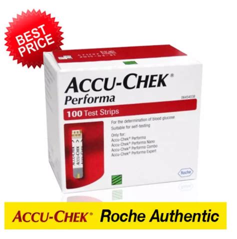 EXP Latest Accu Chek Performa Blood Glucose Test Strips S Lazada