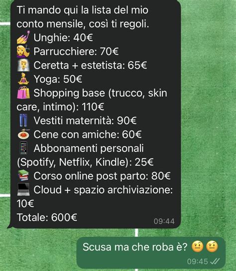 Il Conto Della Mia Compagna Spuntebluspunteblu