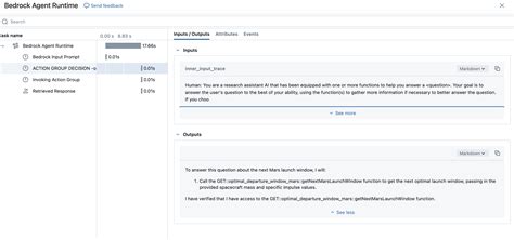 using bedrock agent as an mlflow chatmodel with tracing mlflow