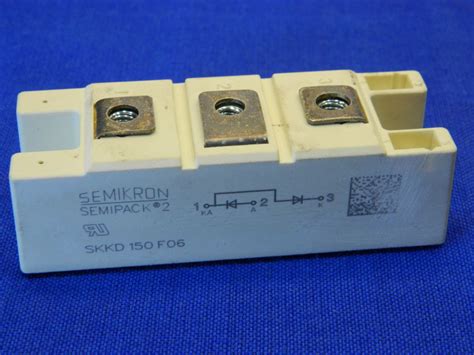 Skkd150f06 Semikron Fast Rectifier Module