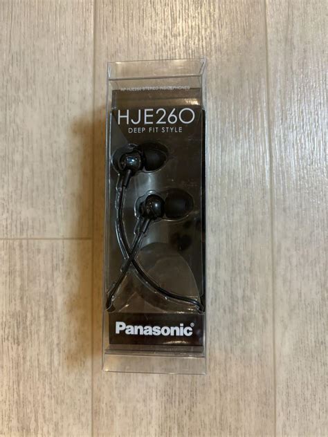 Panasonic パナソニック 有線イヤホン 新品未使用 ブラック By メルカリ