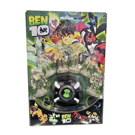 ساعت مچی بن تن همراه با 6 فیگور ارمغان کودک