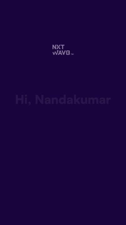 Nandakumar St On Linkedin Nxtwave Nxtwavewrap Nxtwave