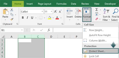 Column Lock In Excel Top 2 Ways Freeze Panesprotect Sheet