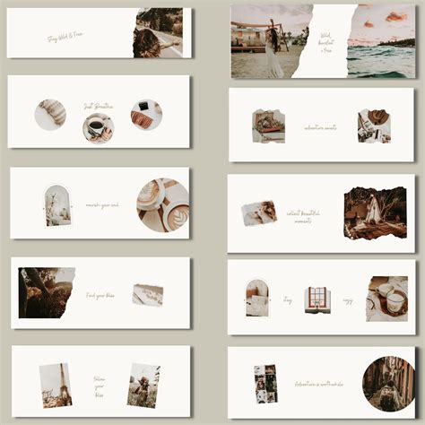 Boho Neutral Theme Notion Aesthetics Bundle Yearly Planner Notion Template Custom Notion Covers