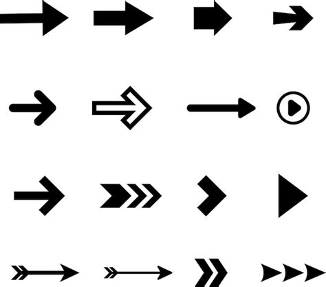 Premium Vector Flat Design Arrow Collection