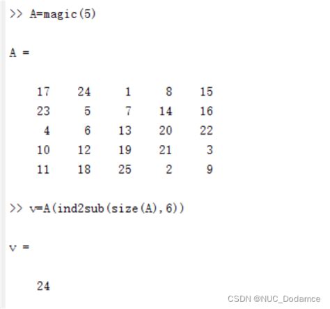 Matlab矩阵与数组初识（矩阵的创建、合并、寻访、赋值、随机数种子、多维矩阵catrepmatreshape、稀疏矩阵）matlab多维矩阵 Csdn博客