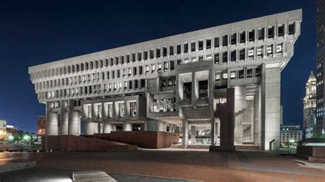 Boston City Hall Renovation Preserves Honesty Of Brutalist Building