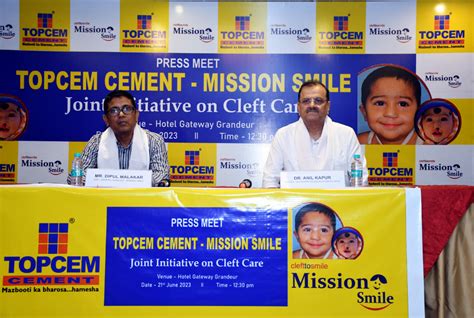 Topcem Cements 5th Edition Of Free Cleft Lip And Palate Surgery” For