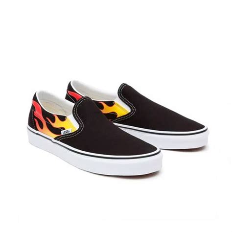 Tênis Vans Slip On Classic Flame Ostore Sneakers