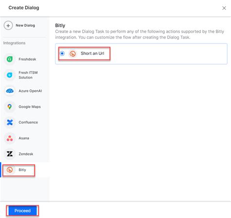 Using The Bitly Action Template Koreai Documentation V102