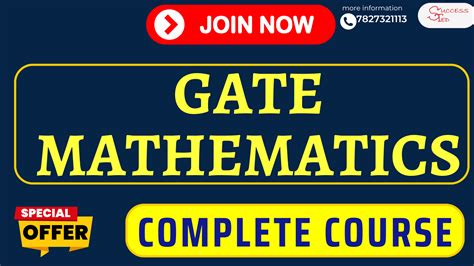 gate mathematics course