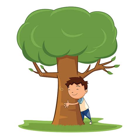 Hugging Tree Illustrations Royalty Free Vector Graphics And Clip Art