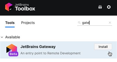 Jetbrains Gateway Installation Scenarios Clion Documentation