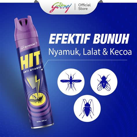 Jda Online Jual Hit Aerosol Lily Blossom Ml