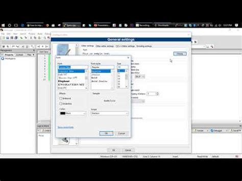 How To Change Font Size Color Of Code Blocks In Windows And Codeblocks IDE Theme YouTube