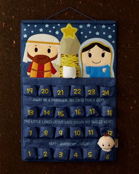 Itty Bittys® Countdown To Jesuss Birthday Calendar Count Down The Days To Jesuss Birthday