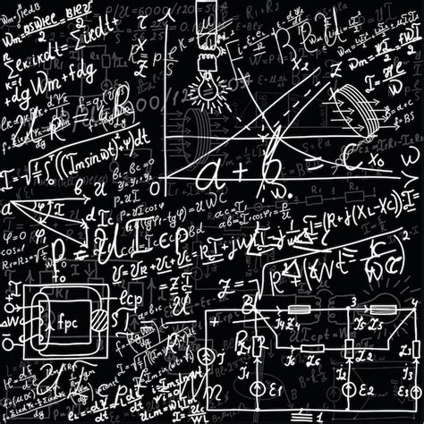 Premium Vector Mathematical Equations And Formulas