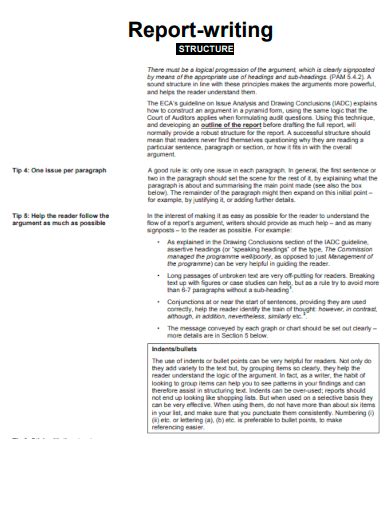 free 33 report writing samples in pdf